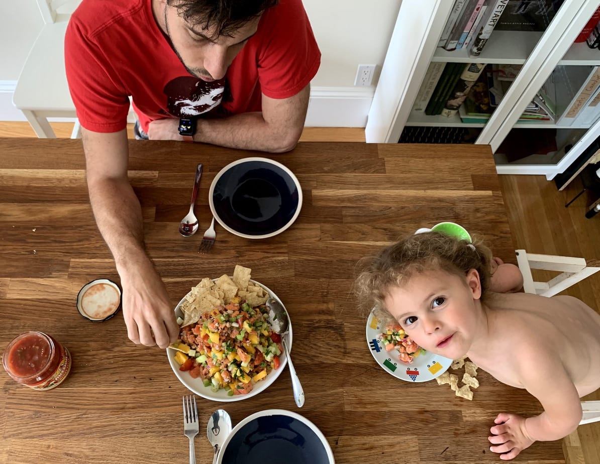 Easy and Healthy Salmon Mango Ceviche - Always Tasting